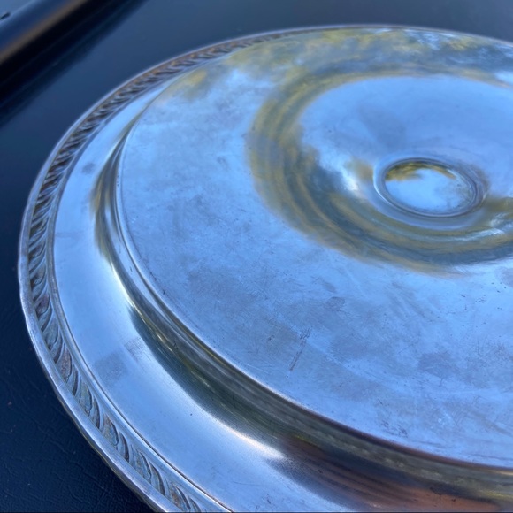 Oneida | Dining | Oneida Silver Plated Platter W Attached Bowl | Poshmark